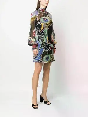 Moschino Floral-print Shift Dress