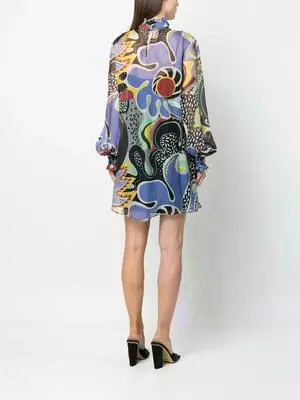 Moschino Floral-print Shift Dress