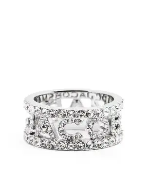 Marc Jacobs The Monogram Pavé Ring