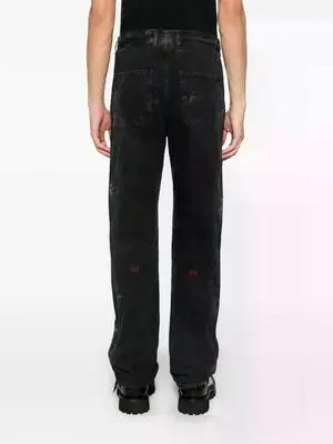 44 LABEL GROUP Marble Straight Leg Trousers
