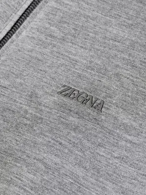 Zegna Reversible Zip-up Vest - Blue