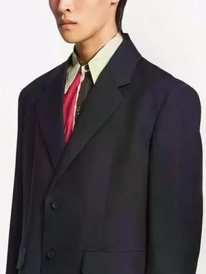 Prada Single-breasted Wool Blazer