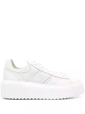 Hogan H-stripes Sneakers - White