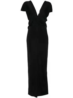 Khaite Ima Maxi Dress - Black