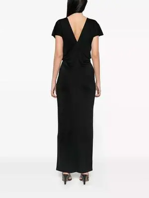 Khaite Ima Maxi Dress - Black