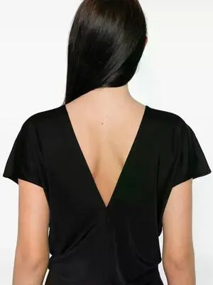 Khaite Ima Maxi Dress - Black