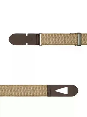 TOD'S Greca Buckle Belt - Neutrals