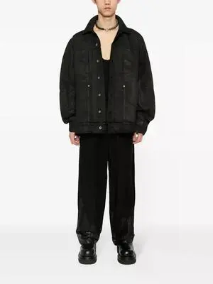 Rick Owens Worker Cotton Shirt Jacket