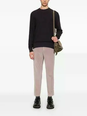 D4.0 Patterned Wool-silk Blend Sweater