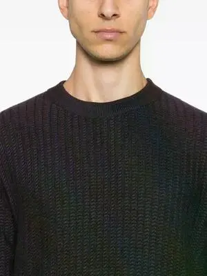 D4.0 Patterned Wool-silk Blend Sweater