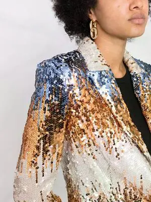 Philipp Plein Sequin Single-breasted Blazer