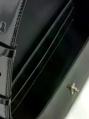FERRAGAMO Geometric Leather Shoulder Bag