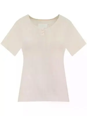 MAISON MARGIELA Button-placket T-shirt