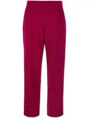 Fendi Wool-blend Cropped Trousers