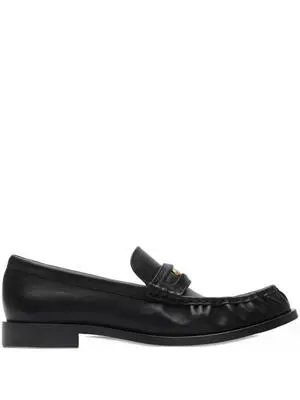 Burberry Cadet Leather Loafers - Black