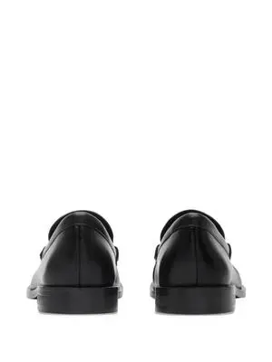 Burberry Cadet Leather Loafers - Black