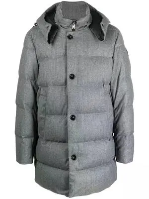 Woolrich Padded Button-down Parka Coat