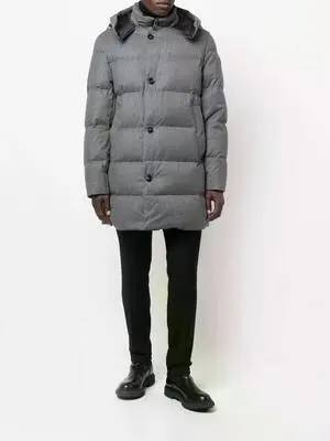Woolrich Padded Button-down Parka Coat