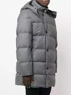 Woolrich Padded Button-down Parka Coat