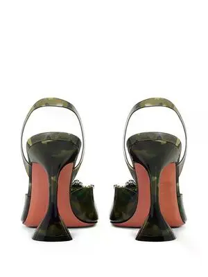 Amina Muaddi 95mm Begum Pumps