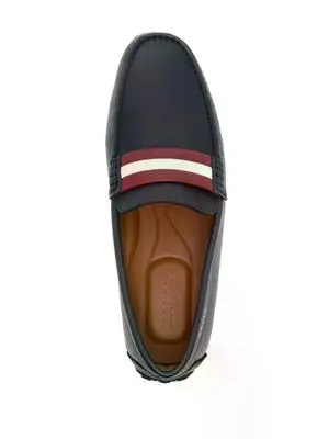 Bally Pilot Leather Loafers