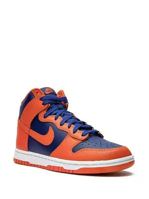 Nike Dunk High Knicks Sneakers - Orange