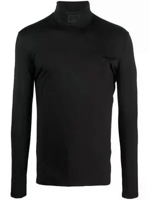 VTMNTS Logo-patch Roll-neck Jumper