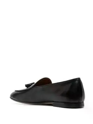 TOD'S Leather Tassels Loafers
