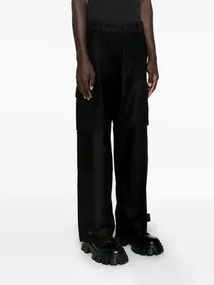 Marni Cotton Cargo Pants - Black