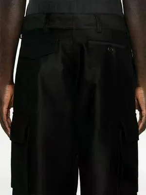Marni Cotton Cargo Pants - Black