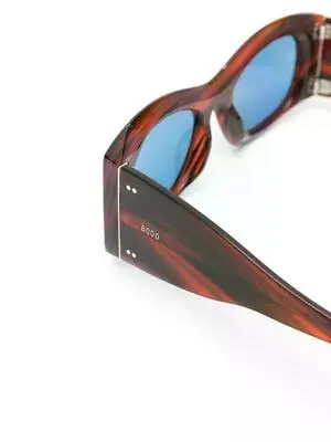 RETROSUPERFUTURE Sculpted-design Sunglasses
