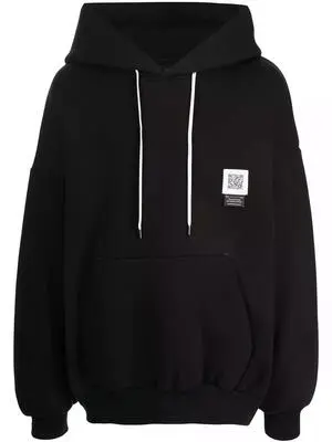 FUMITO GANRYU Cape-sleeve Drawstring Hoodie