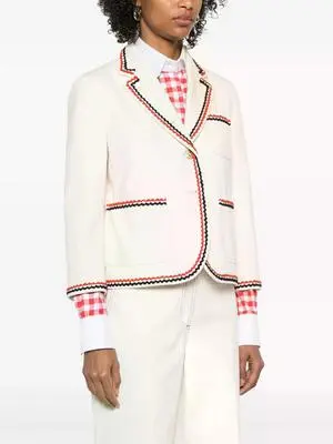 Thom Browne Rwb-stripe Blazer