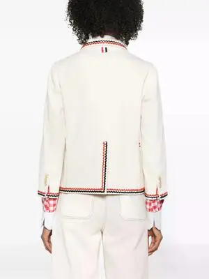 Thom Browne Rwb-stripe Blazer