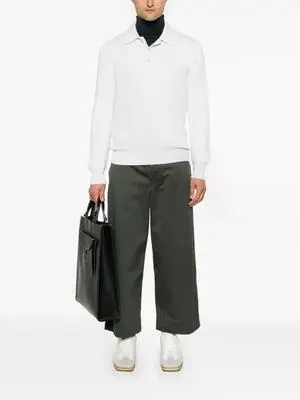 D4.0 Virgin Wool Roll Neck Sweater - Blue
