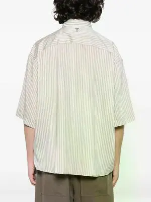 AMI Paris De Coeur Monogram-motif Shirt