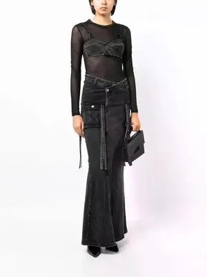 Vaquera Mesh Long-sleeved Top