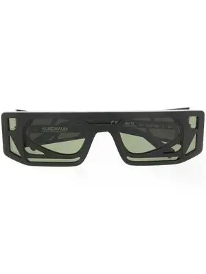 KUBORAUM Oversized Square-frame Sunglasses - Black