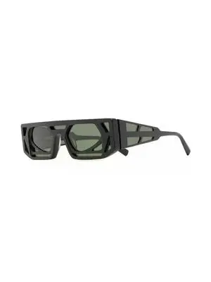 KUBORAUM Oversized Square-frame Sunglasses - Black