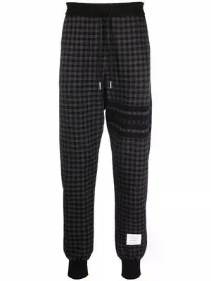 Thom Browne Houndstooth-check Track Pants