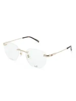 Dunhill Rimless Glasses - Gold