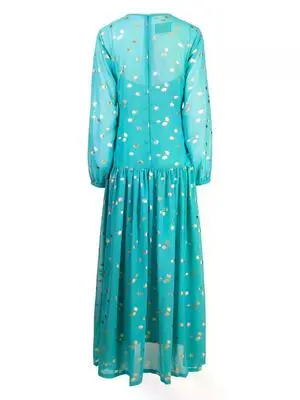 BAMBAH V-neck Long-sleeve Kaftan