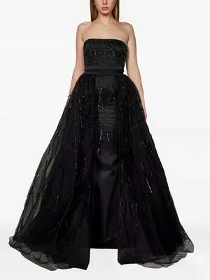 ROOM76 Open-front Maxi Skirt