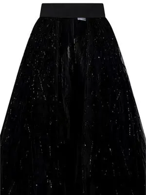 ROOM76 Open-front Maxi Skirt