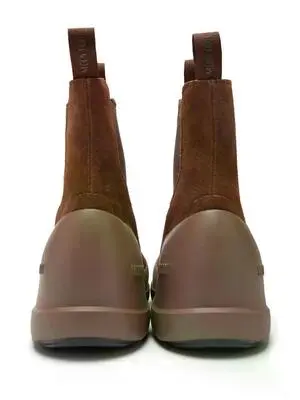 Moon Boot Luna Logo-print Boots - Brown