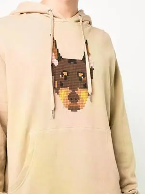 MOSTLY HEARD RARELY SEEN 8-BIT Doberman Pincher Pullover Hoodie