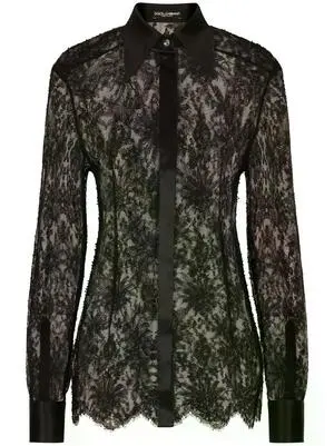 Dolce & Gabbana Sheer Shirts For Women