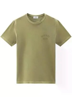 Woolrich Logo-print Cotton T-shirt - Green