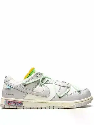 Nike X Off White Dunk Low Off Lot 07 Sneakers