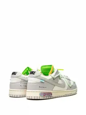 Nike X Off White Dunk Low Off Lot 07 Sneakers
